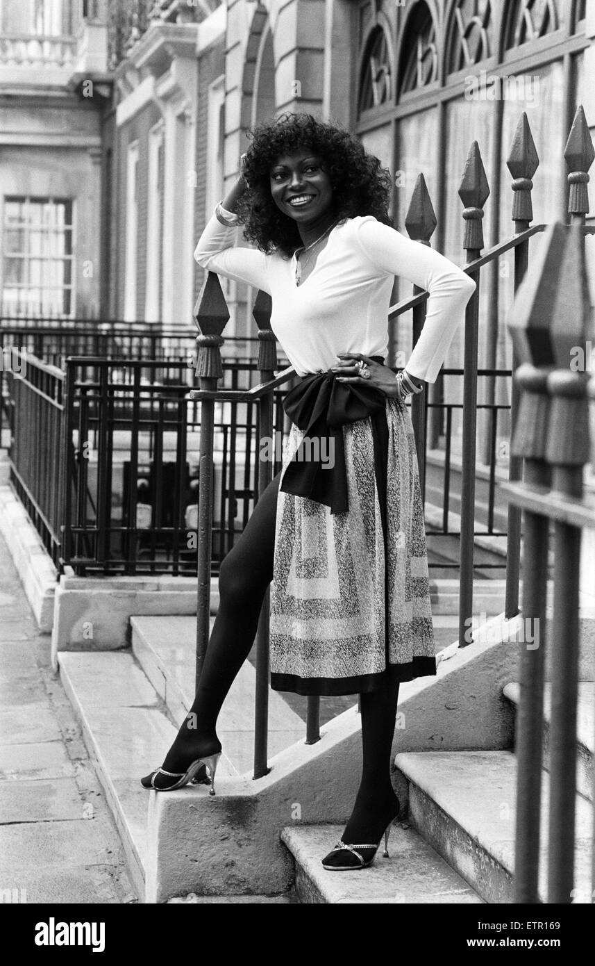 Singer Patti Boulaye, who is to start a solo stage tour of eight weeks ...