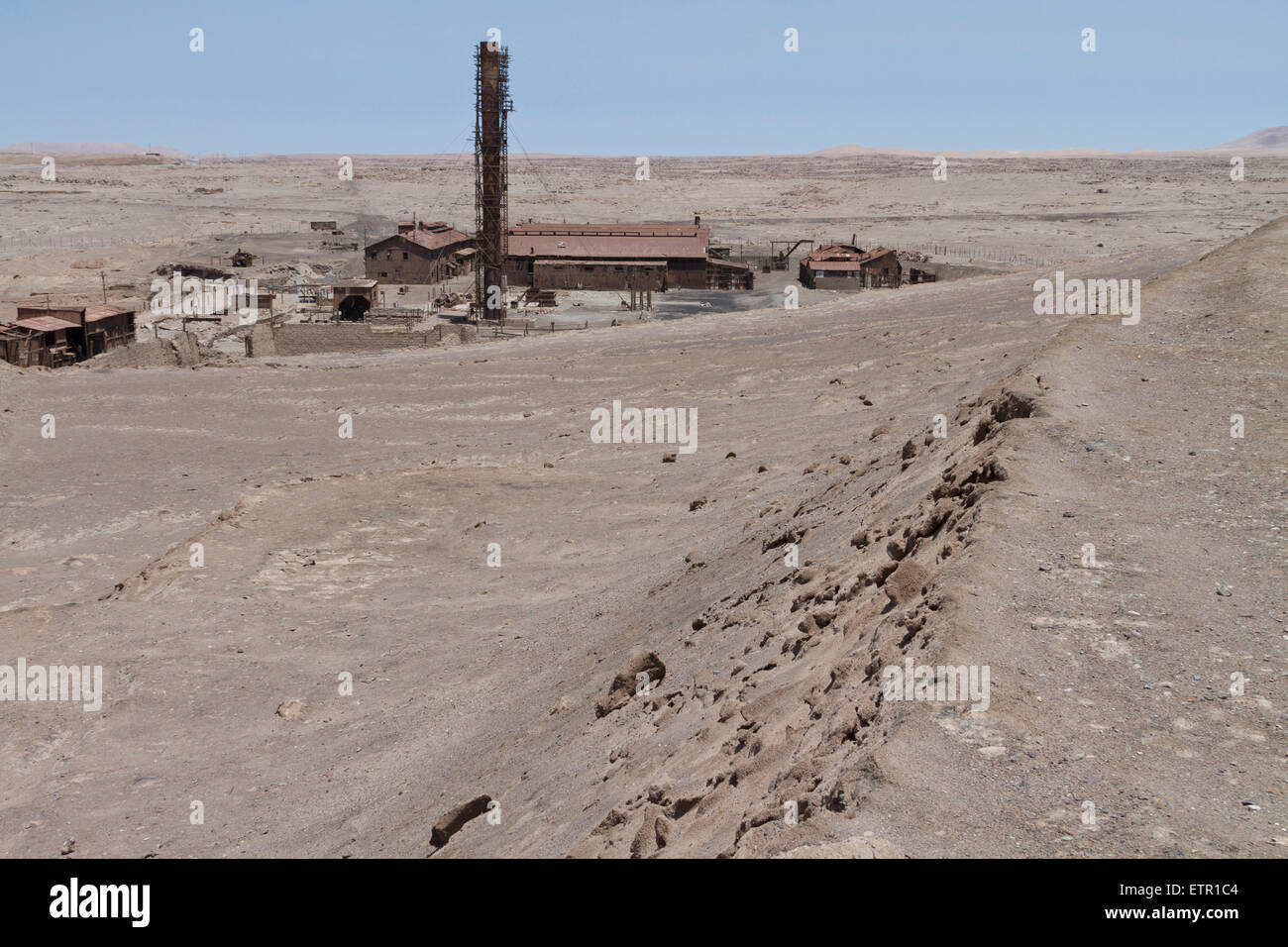Saltpetre factory in humberstone hi-res stock photography and images ...