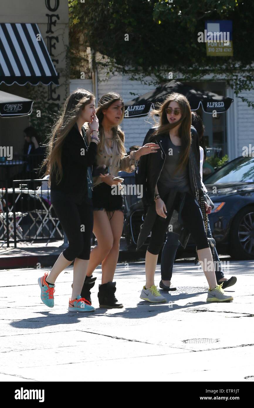 HAIM rock group out shopping in West Hollywood Featuring: HAIM Where ...