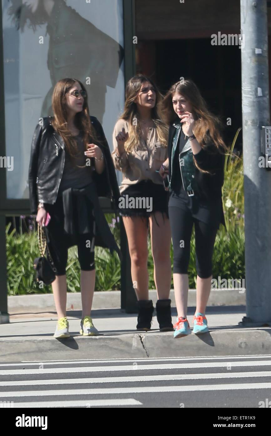 HAIM rock group out shopping in West Hollywood Featuring: HAIM Where ...