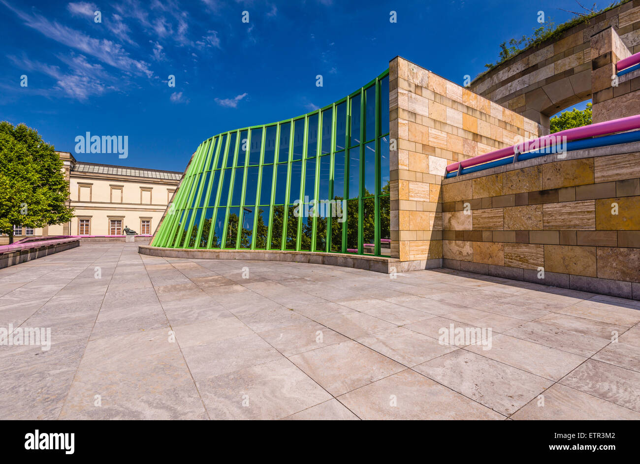 Neue Staatsgalerie New State Gallery High Resolution Stock Photography ...