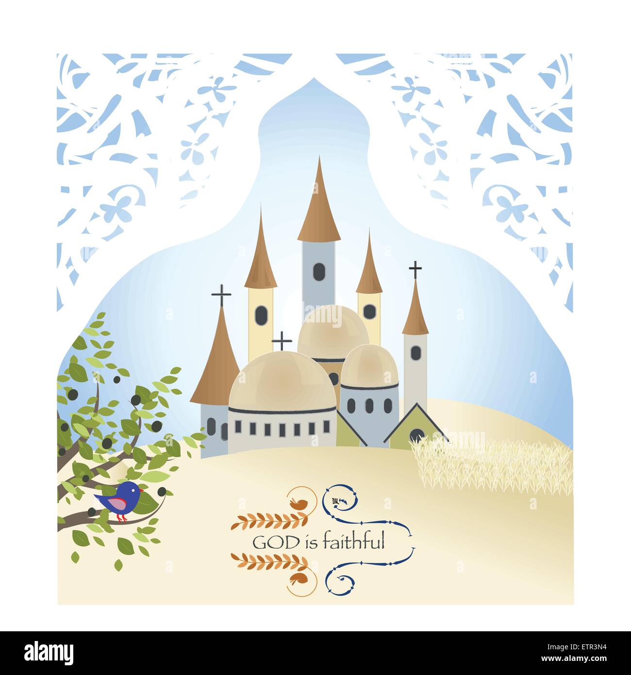 Forgiveness vintage illustration Cut Out Stock Images & Pictures - Alamy