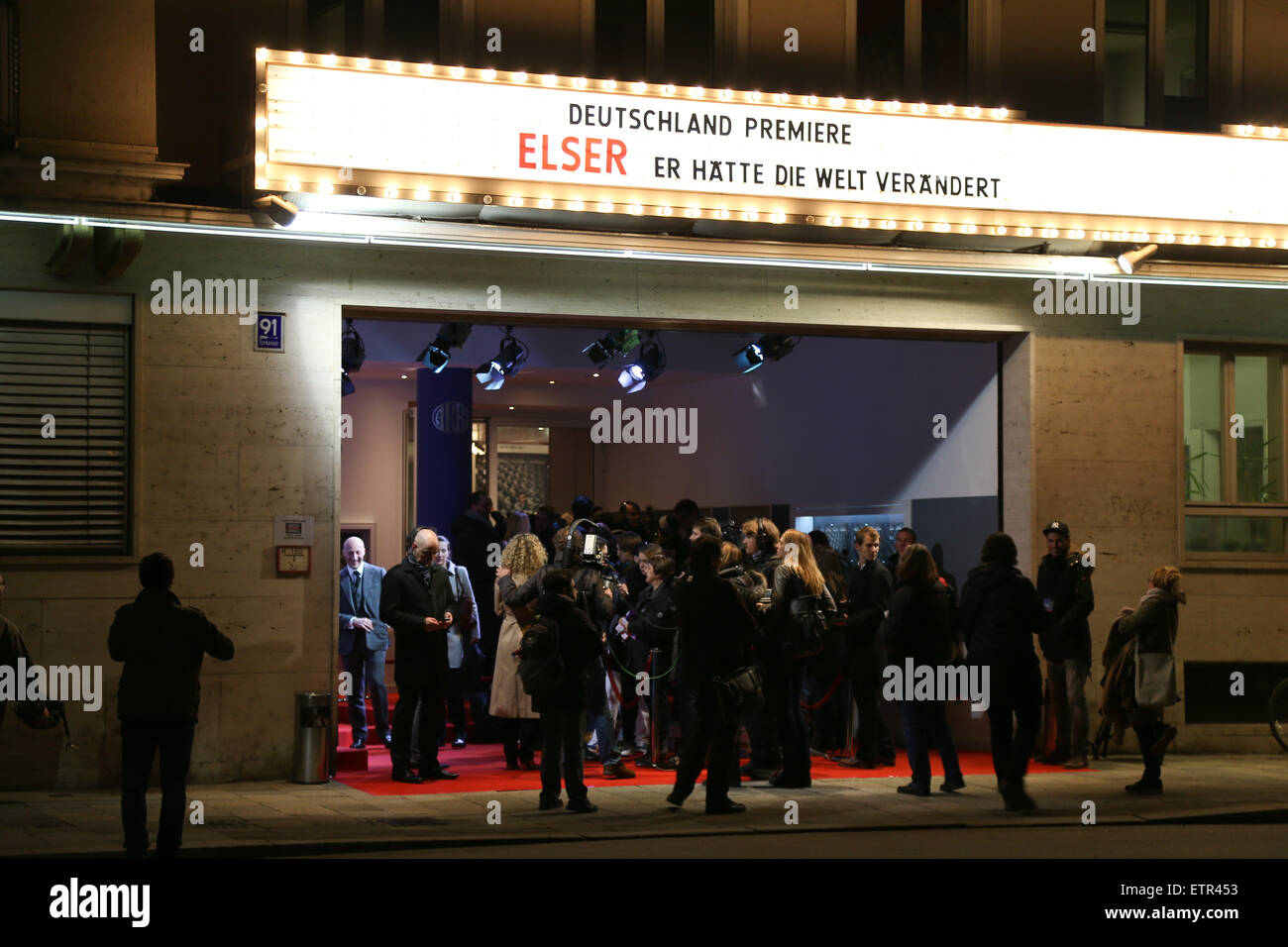 German premiere of the movie 'Elser' at Arri movie theatre Featuring ...