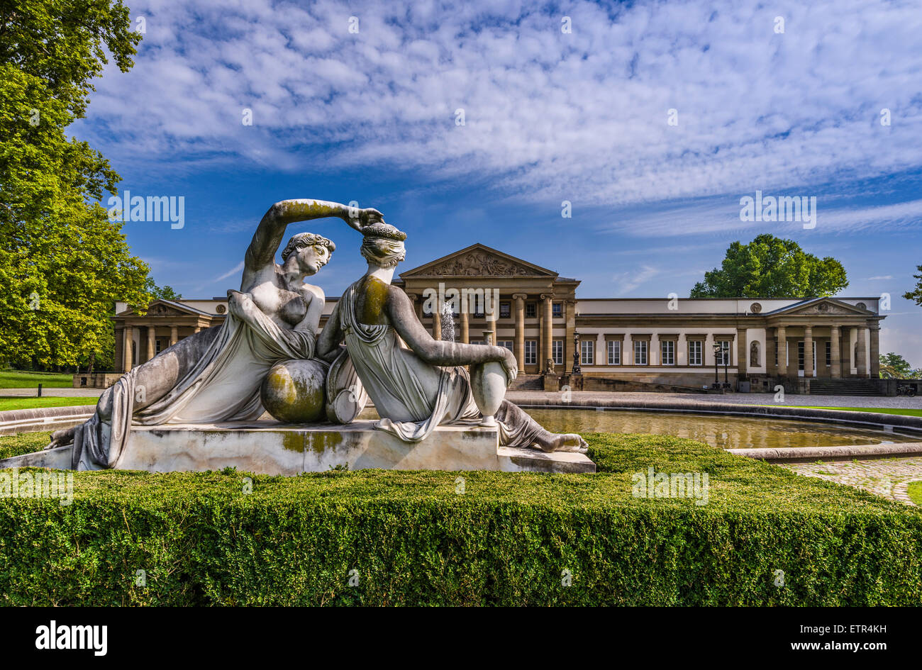 Germany, Baden-Wurttemberg, Stuttgart, Rosensteinpark, Rosenstein ...