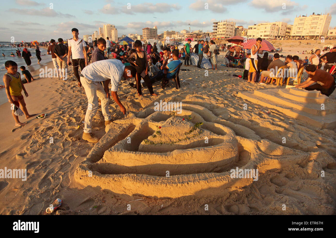 June 12, 2015 - Gaza City, Gaza Strip, Palestinian Territory ...