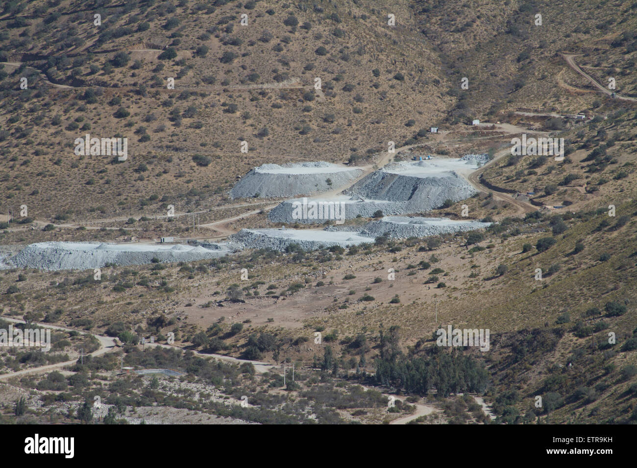 Overburden of a copper mine hi-res stock photography and images - Alamy