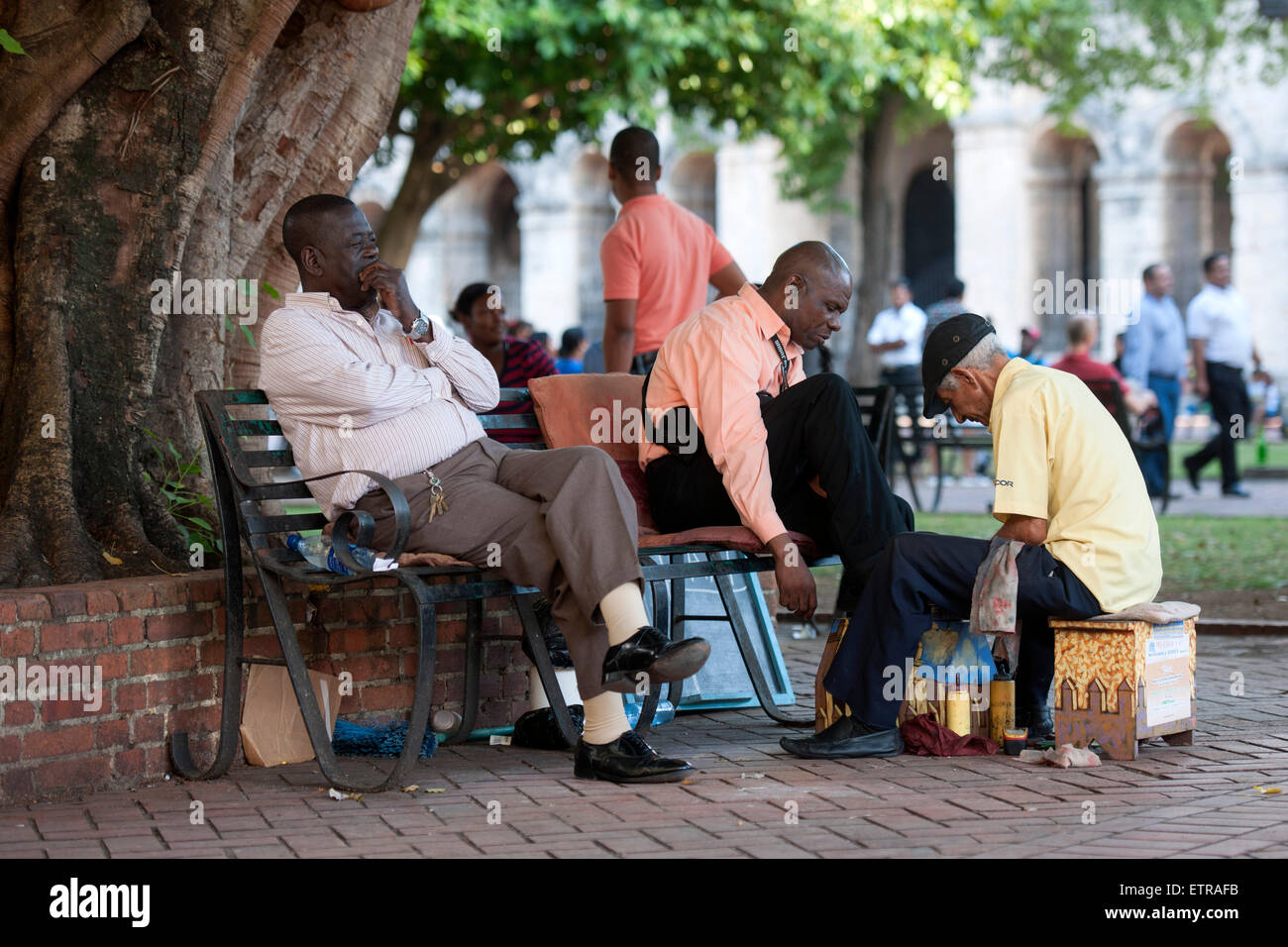 The Dominican Republic, Santo Domingo, Zona Colonial, Parque Colon ...