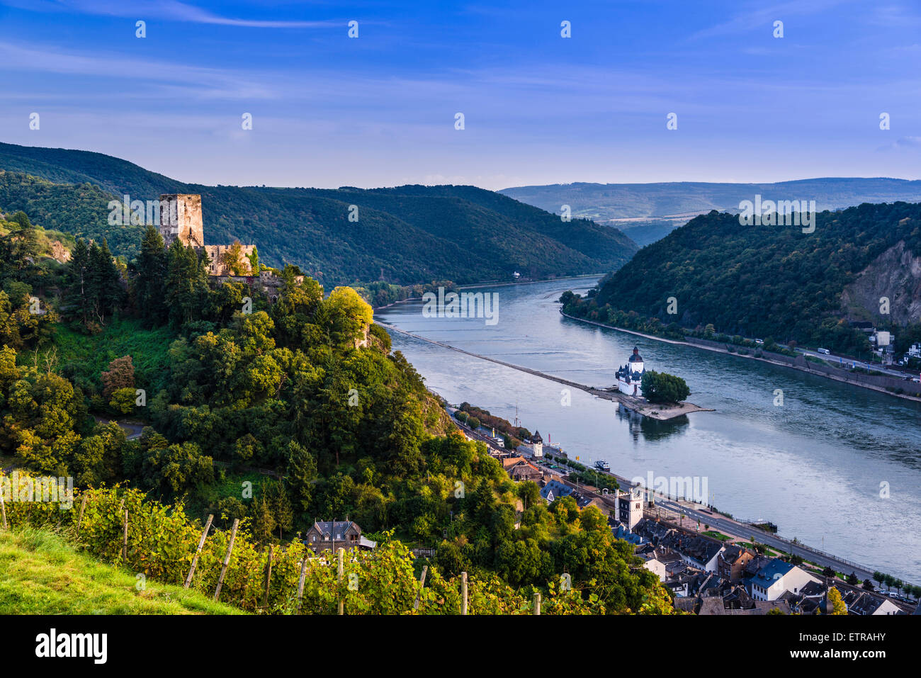Hunsruck low mountain range hi-res stock photography and images - Alamy