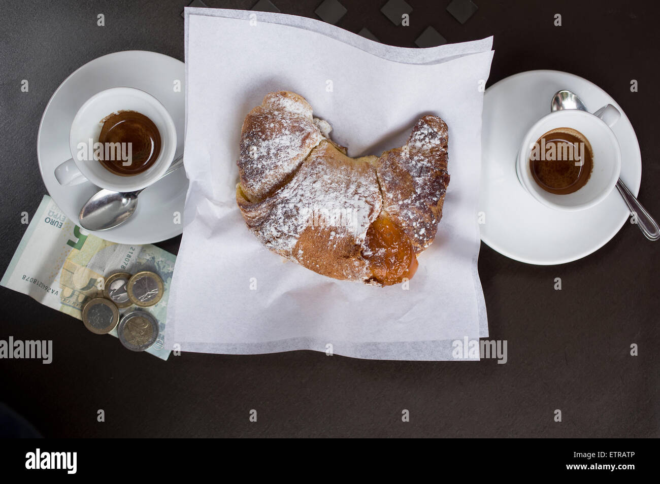 Two coffee cups Stock Photo - Alamy