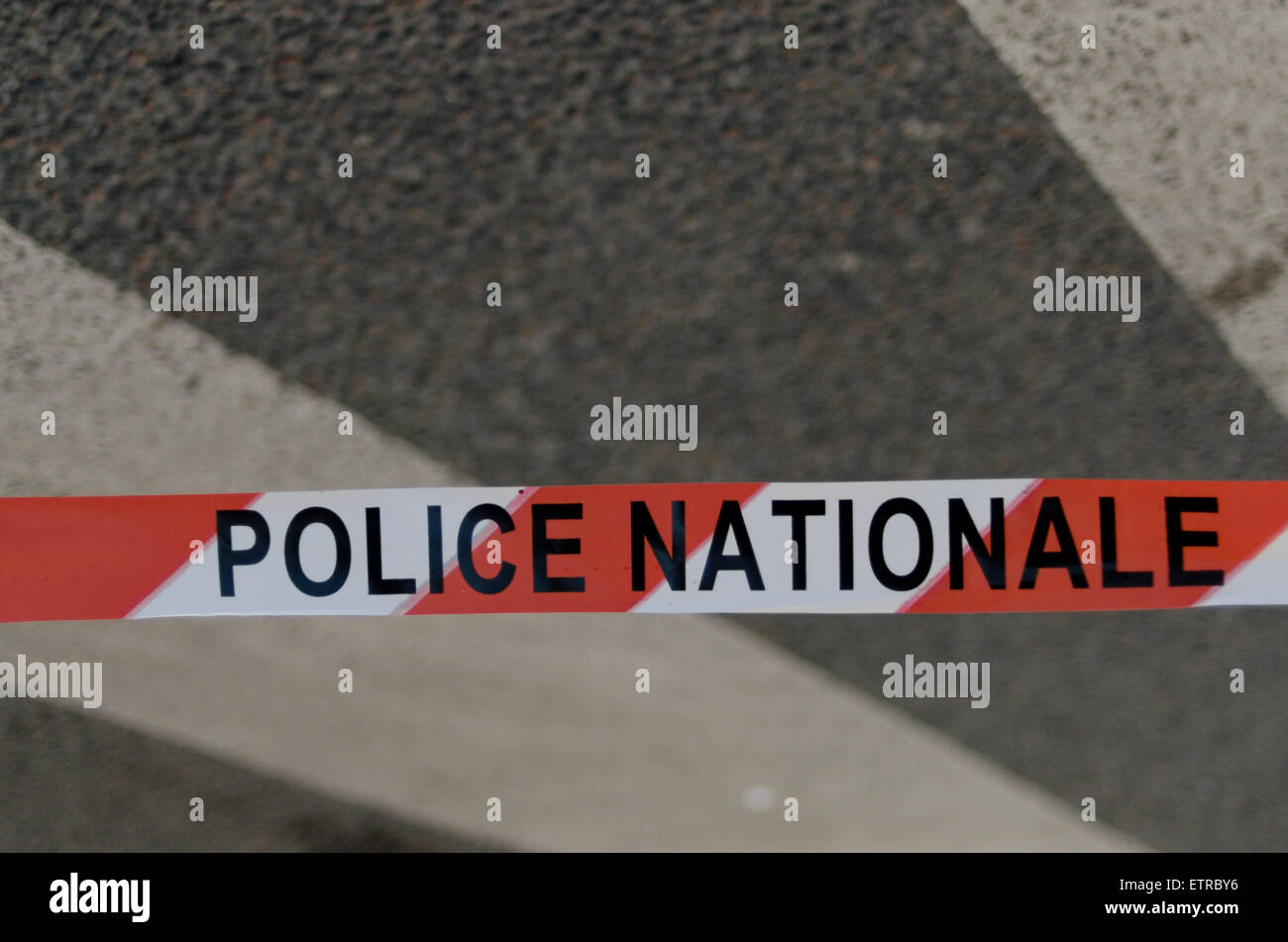 Police tape hi-res stock photography and images - Alamy