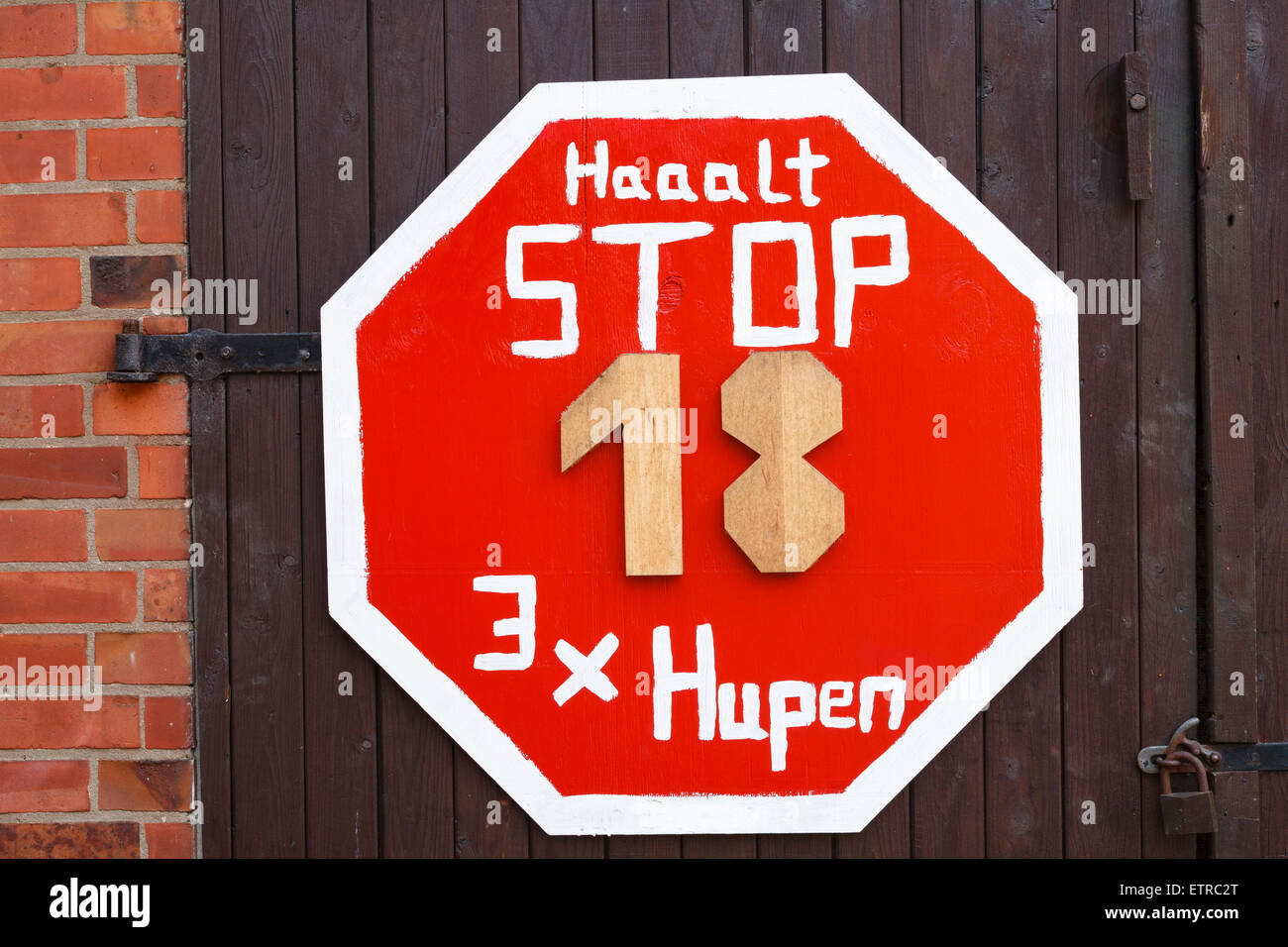 18 sign hi-res stock photography and images - Alamy