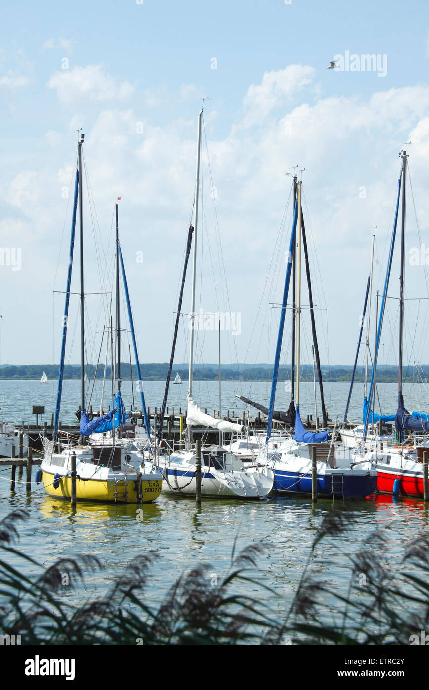 Lembruch, marina at Dümmersee Stock Photo - Alamy