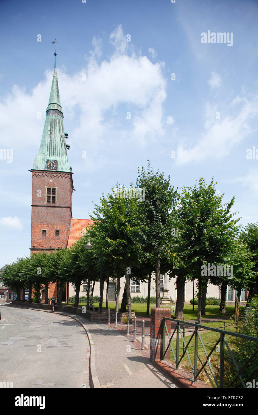 Delmenhorst, municipal church Stock Photo - Alamy