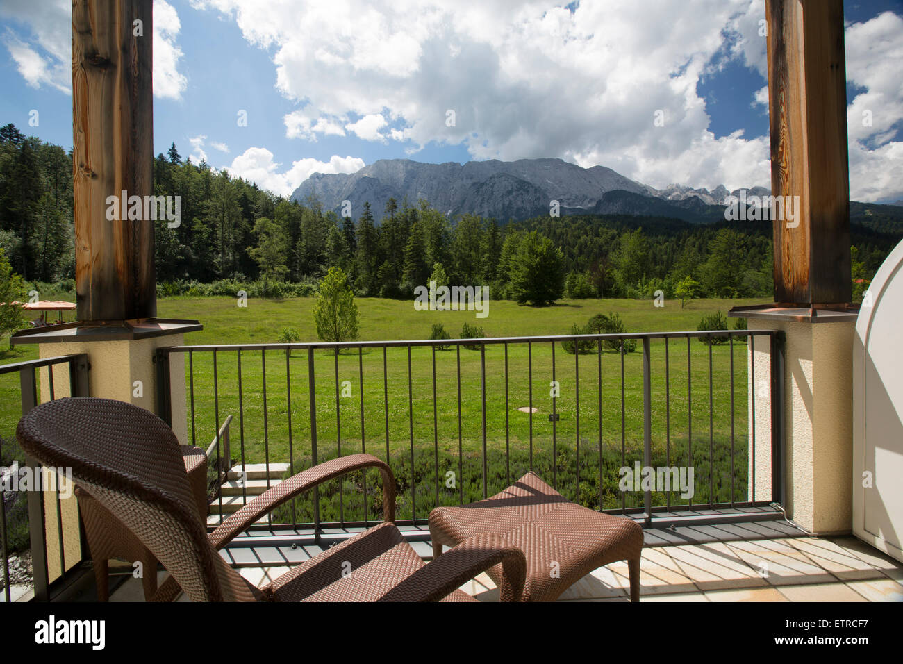 Elmau castle (Schloss Elmau), Upper Bavaria, Bavaria, Germany, Europe ...