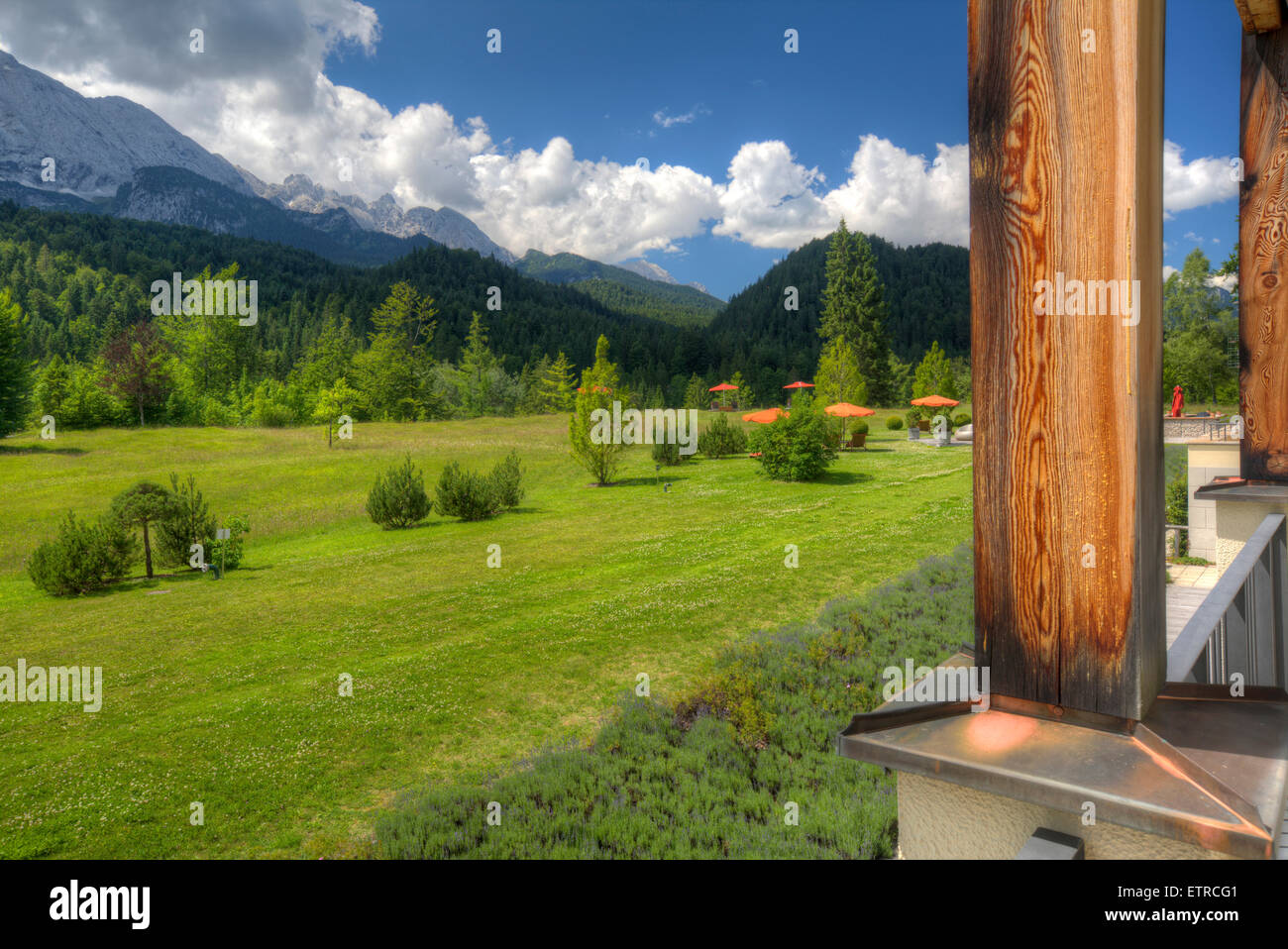 Elmau castle (Schloss Elmau), Upper Bavaria, Bavaria, Germany, Europe ...