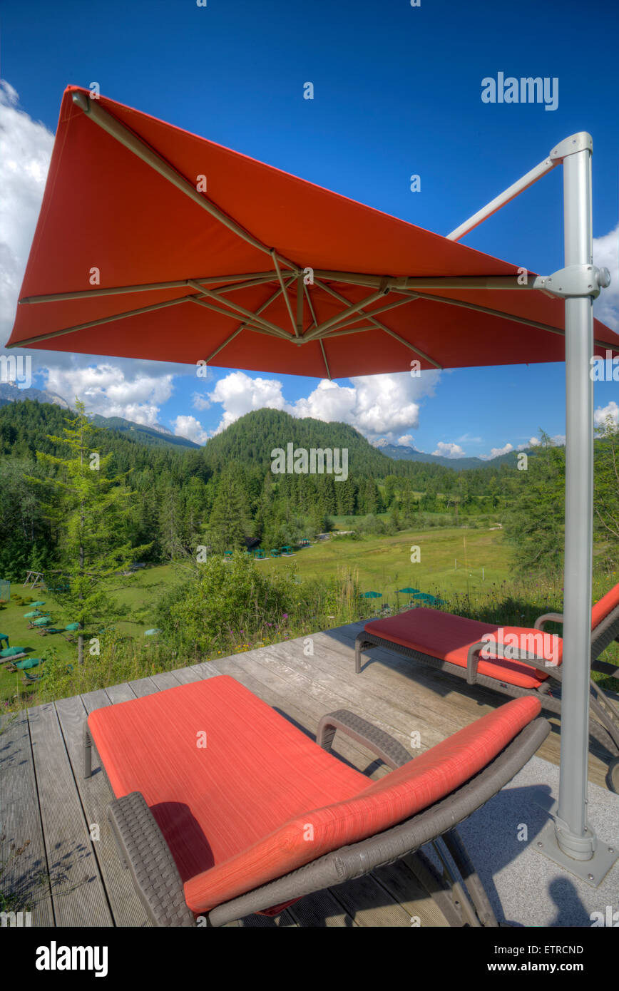 Elmau castle (Schloss Elmau), Upper Bavaria, Bavaria, Germany, Europe ...