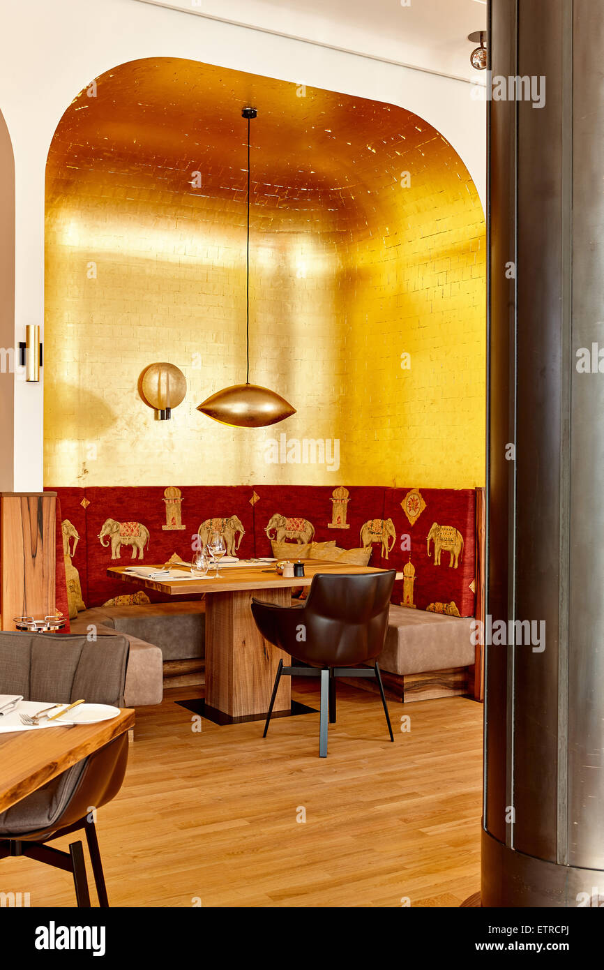 Elmau castle (Schloss Elmau) 'Retreat', interior view Stock Photo - Alamy