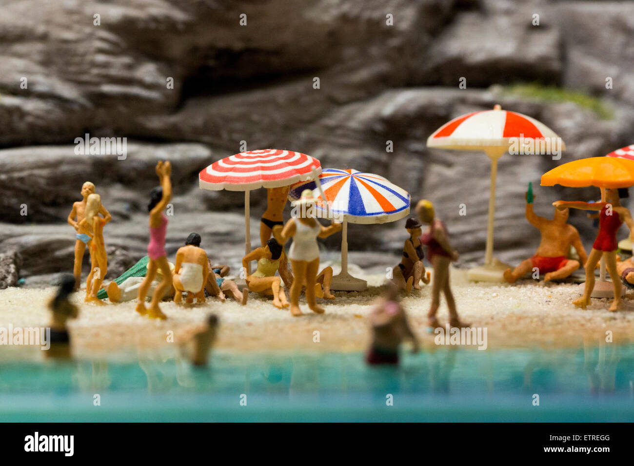 A visit inside the Miniatur Wunderland Hamburg, the largest model Stock ...