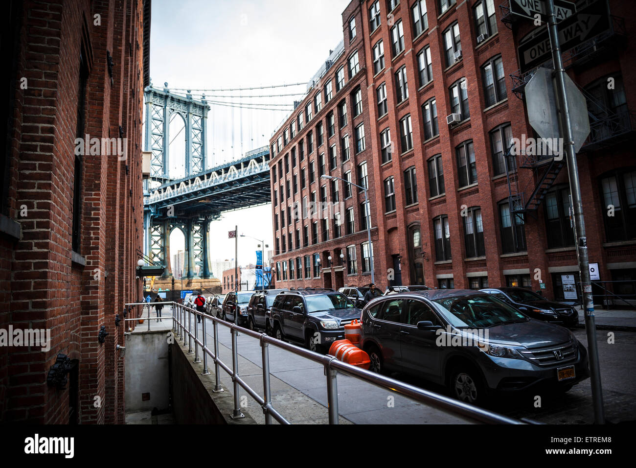 Manhattan Bridge, from Dumbo, Brooklyn Stock Photo - Alamy