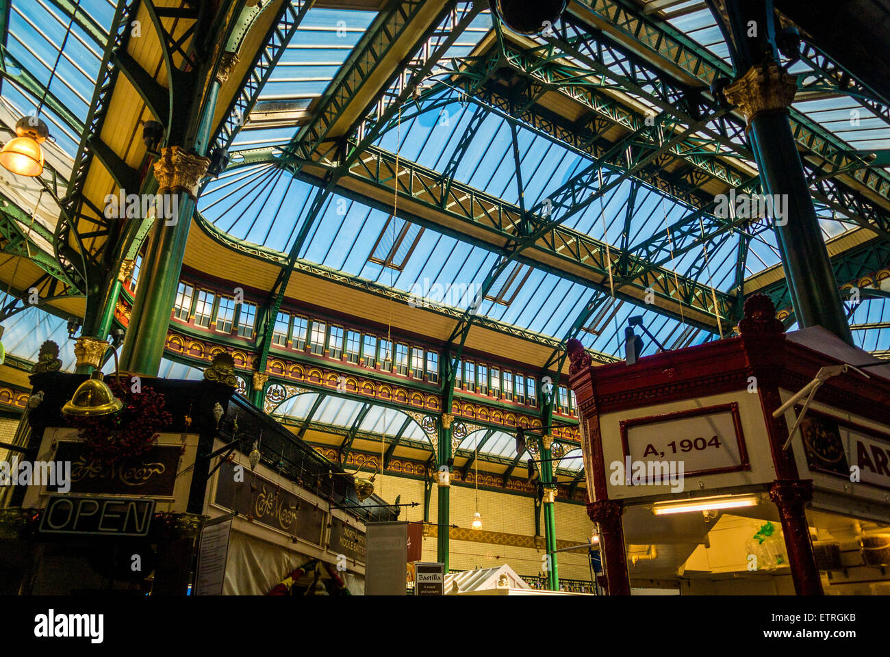 Leeds Market, Leeds, UK Stock Photo - Alamy