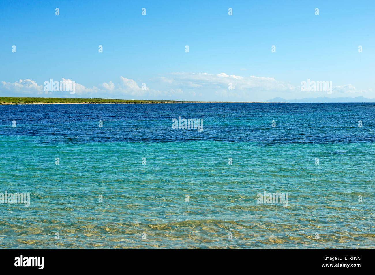 Ocean Landscape, Horizon Stock Photo - Alamy