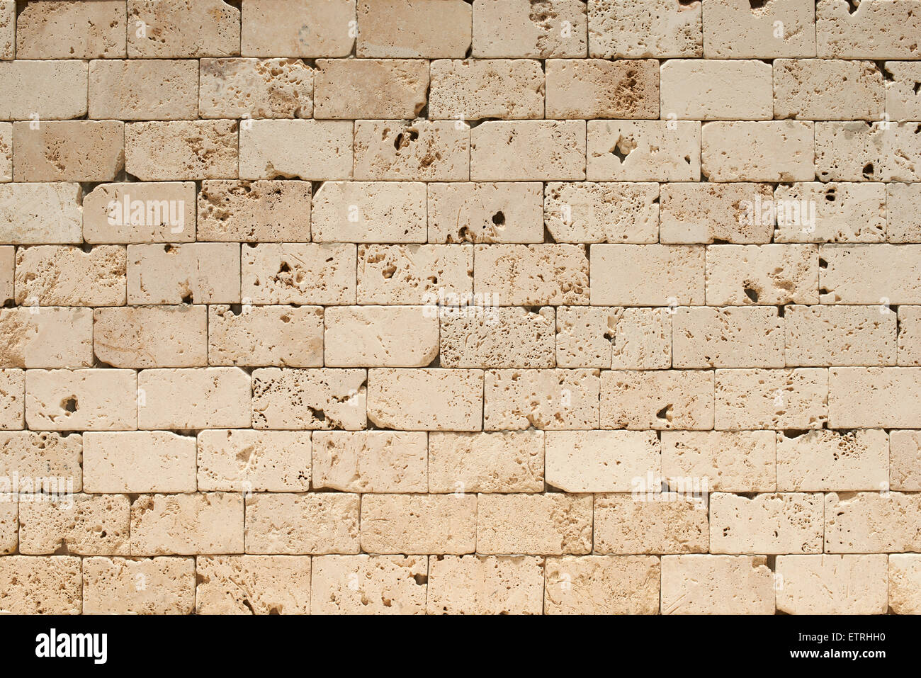 Pattern of stone wall, surfaced Stock Photo - Alamy
