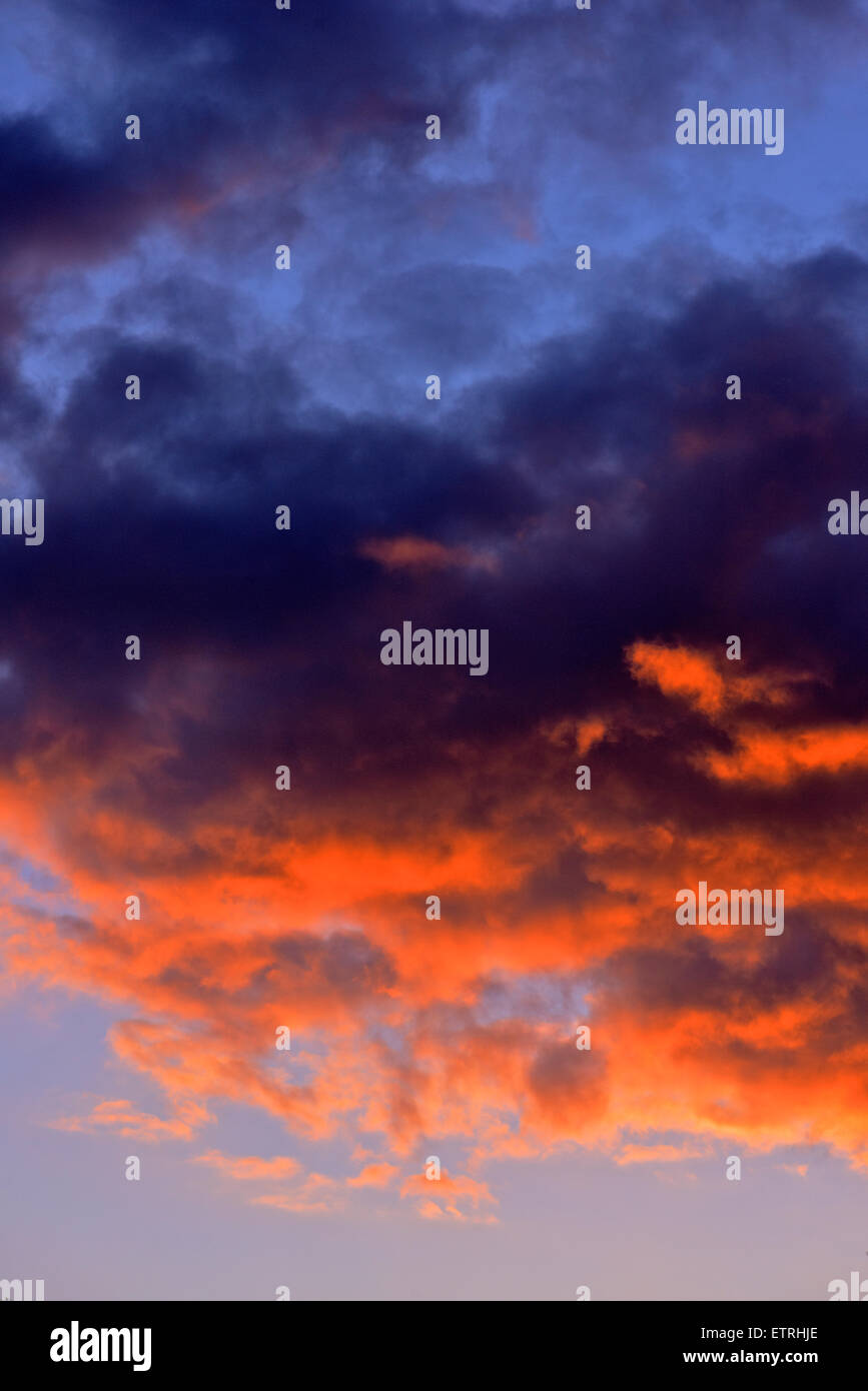 Clouds, Landscape, sunset Stock Photo - Alamy