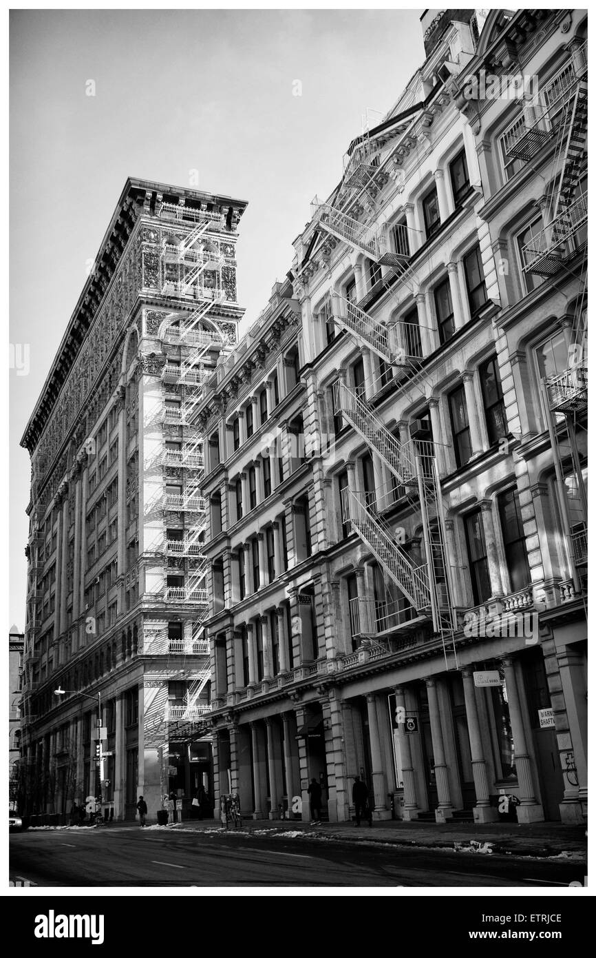 Soho Area Of Manhattan High Resolution Stock Photography and Images - Alamy