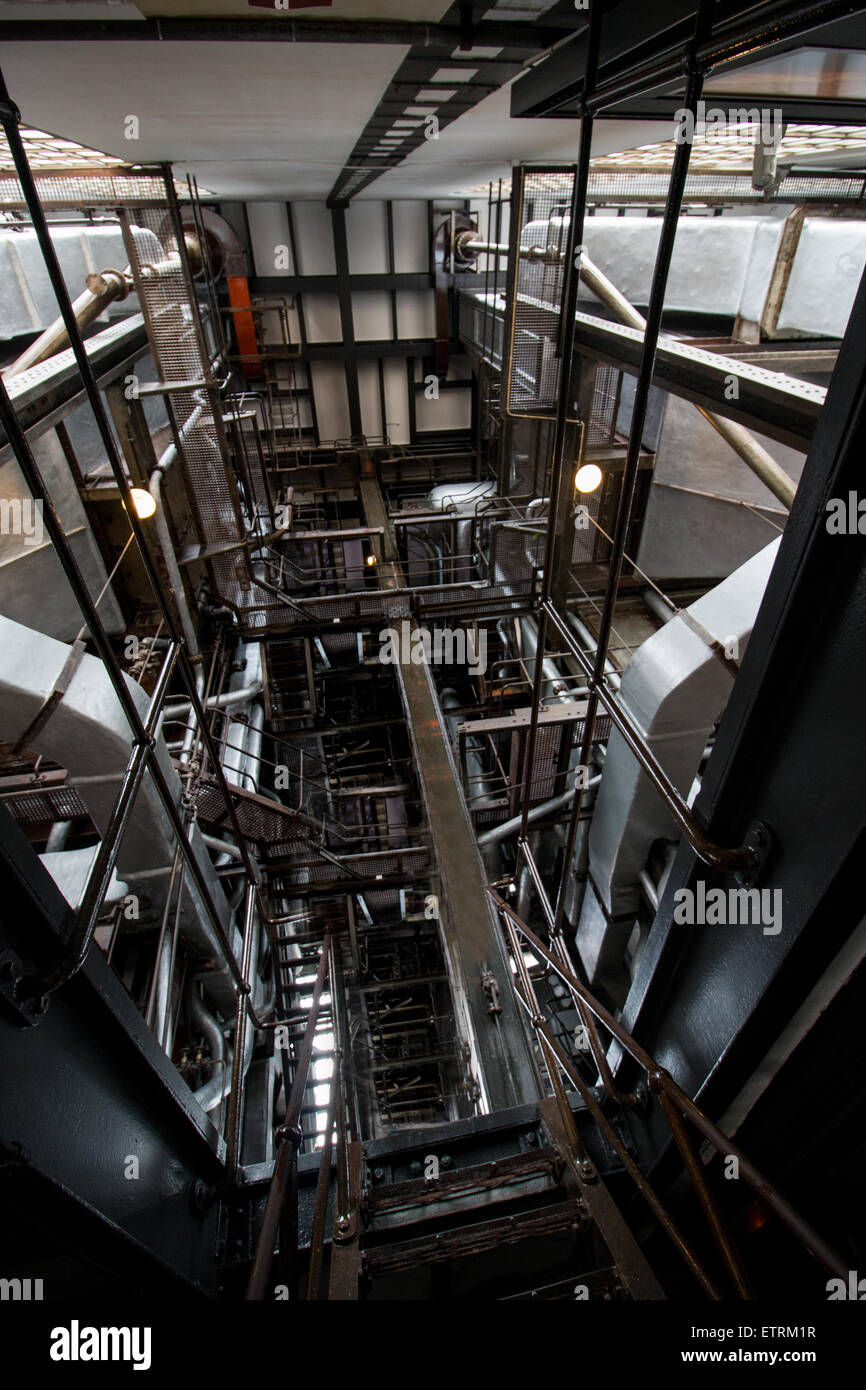 LISBON, PORTUGAL - May 2015: Electricity Museum interior Stock Photo ...