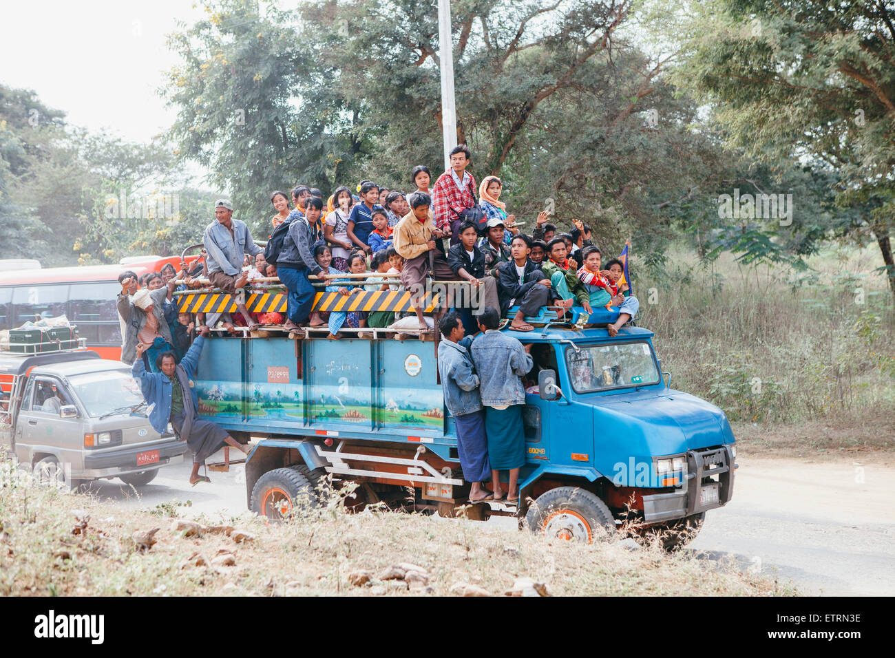 Transportation in Bagan, Myanmar Stock Photo - Alamy