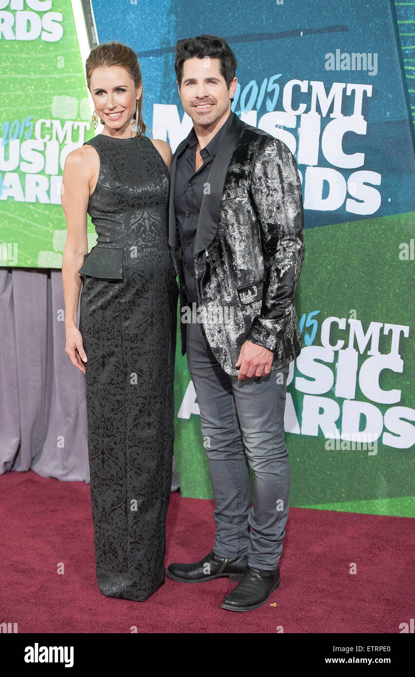 Jun. 10, 2015 - Nashville, Tennessee; USA - Singer JT HODGES arrives on ...