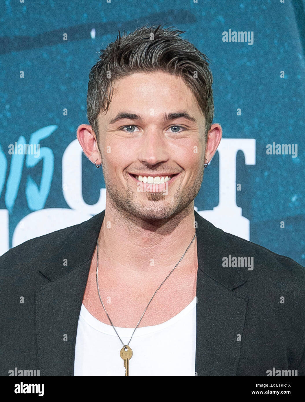 Jun. 10, 2015 - Nashville, Tennessee; USA - Singer MICHAEL RAY arrives ...