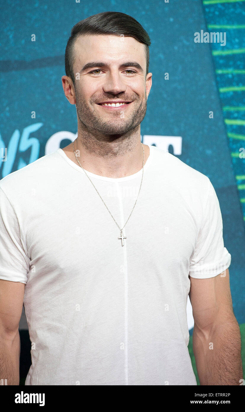Jun. 10, 2015 - Nashville, Tennessee; USA - Singer SAM HUNT arrives on ...