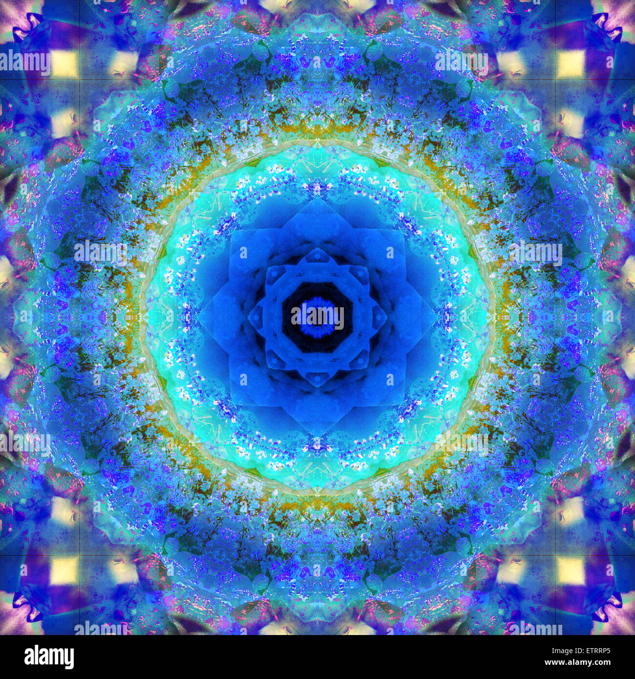 dreamy photographic layer work of flowers, floral montage Stock Photo ...