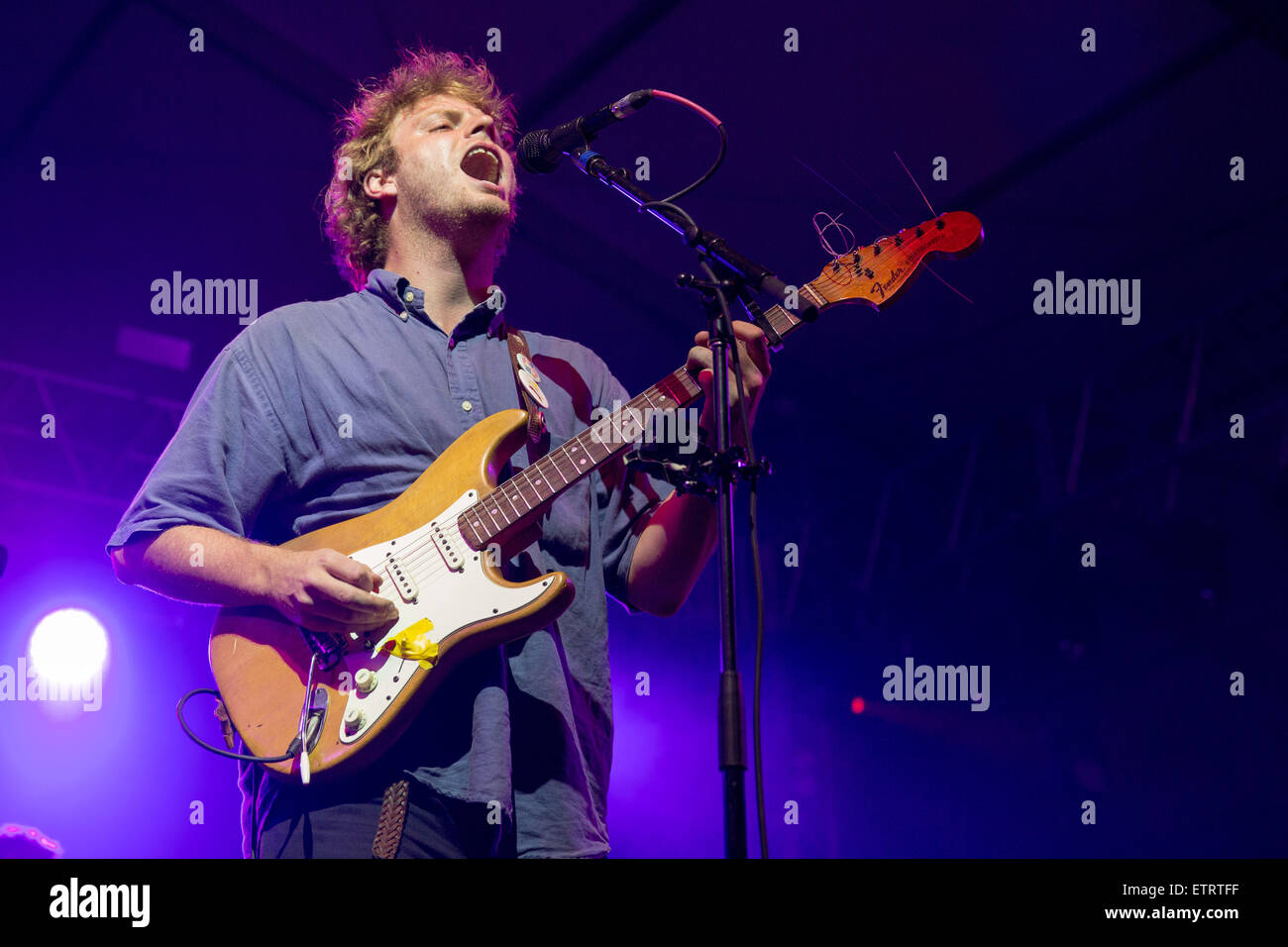 June 12, 2015 - Manchester, Tennessee, U.S - Musician MAC DEMARCO ...