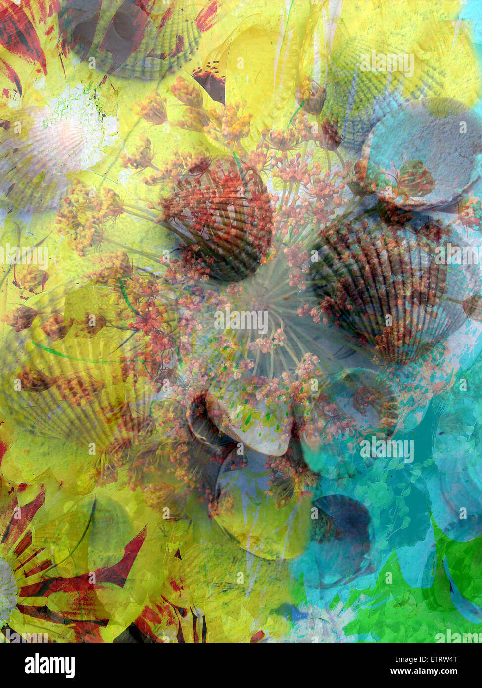 Layer work from flowers hi-res stock photography and images - Alamy