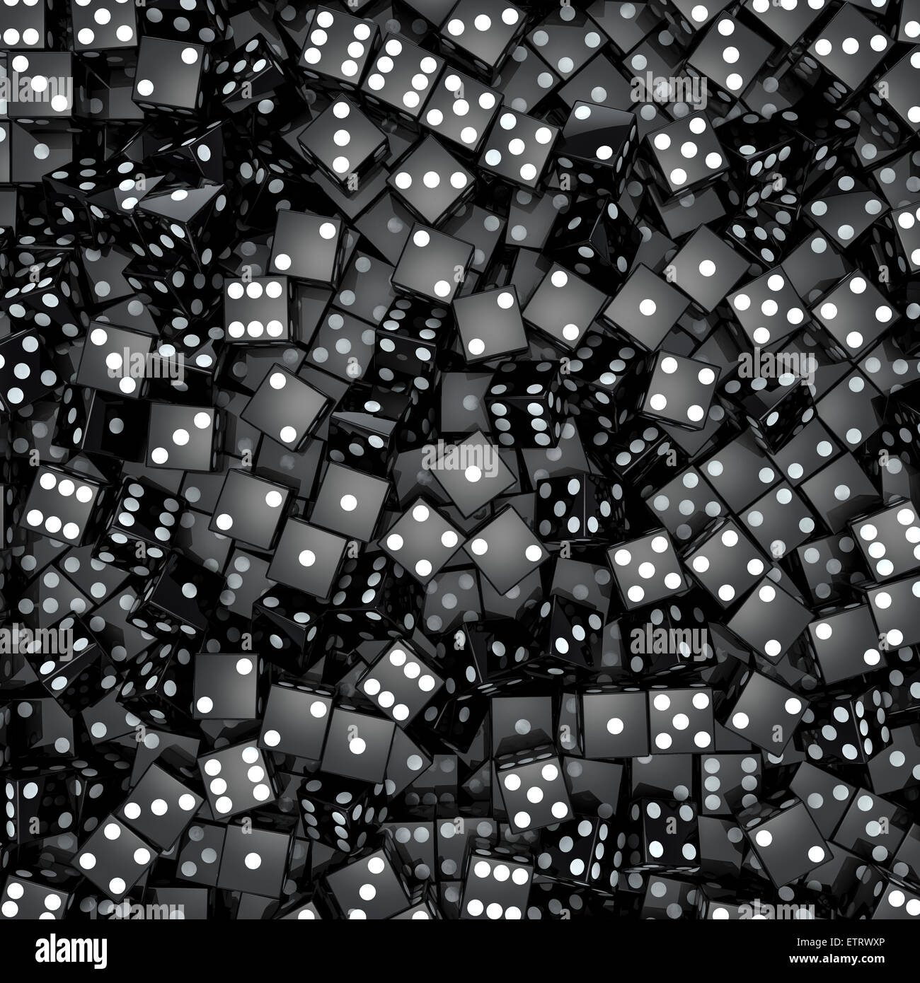 Black dice hi-res stock photography and images - Alamy