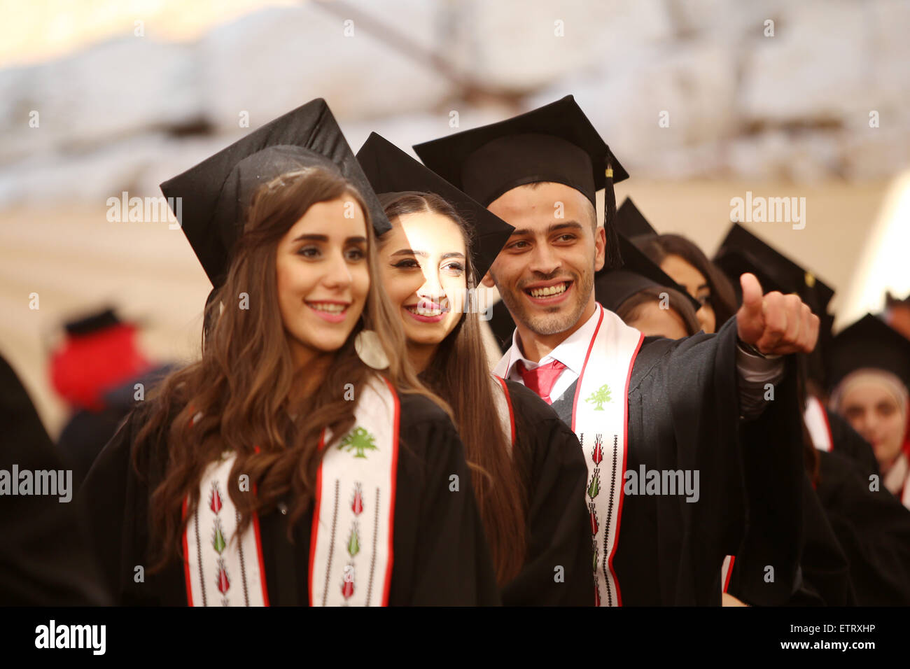 Birzeit university graduation hi-res stock photography and images - Alamy