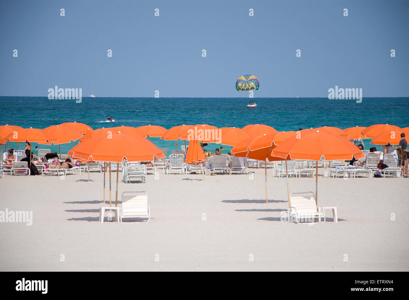 Miami beach ocean hi-res stock photography and images - Alamy