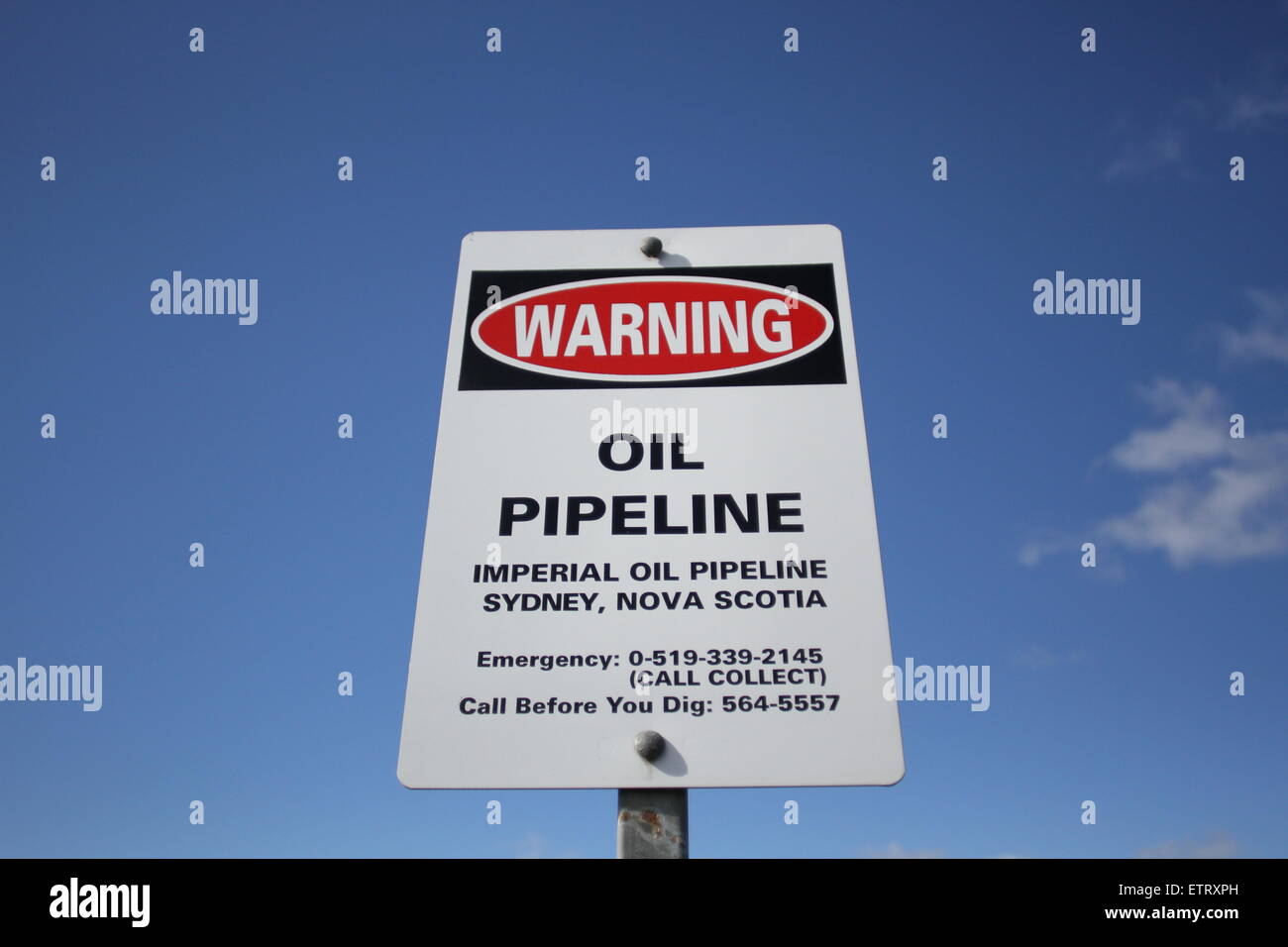 Warning sign oil spill hi-res stock photography and images - Alamy