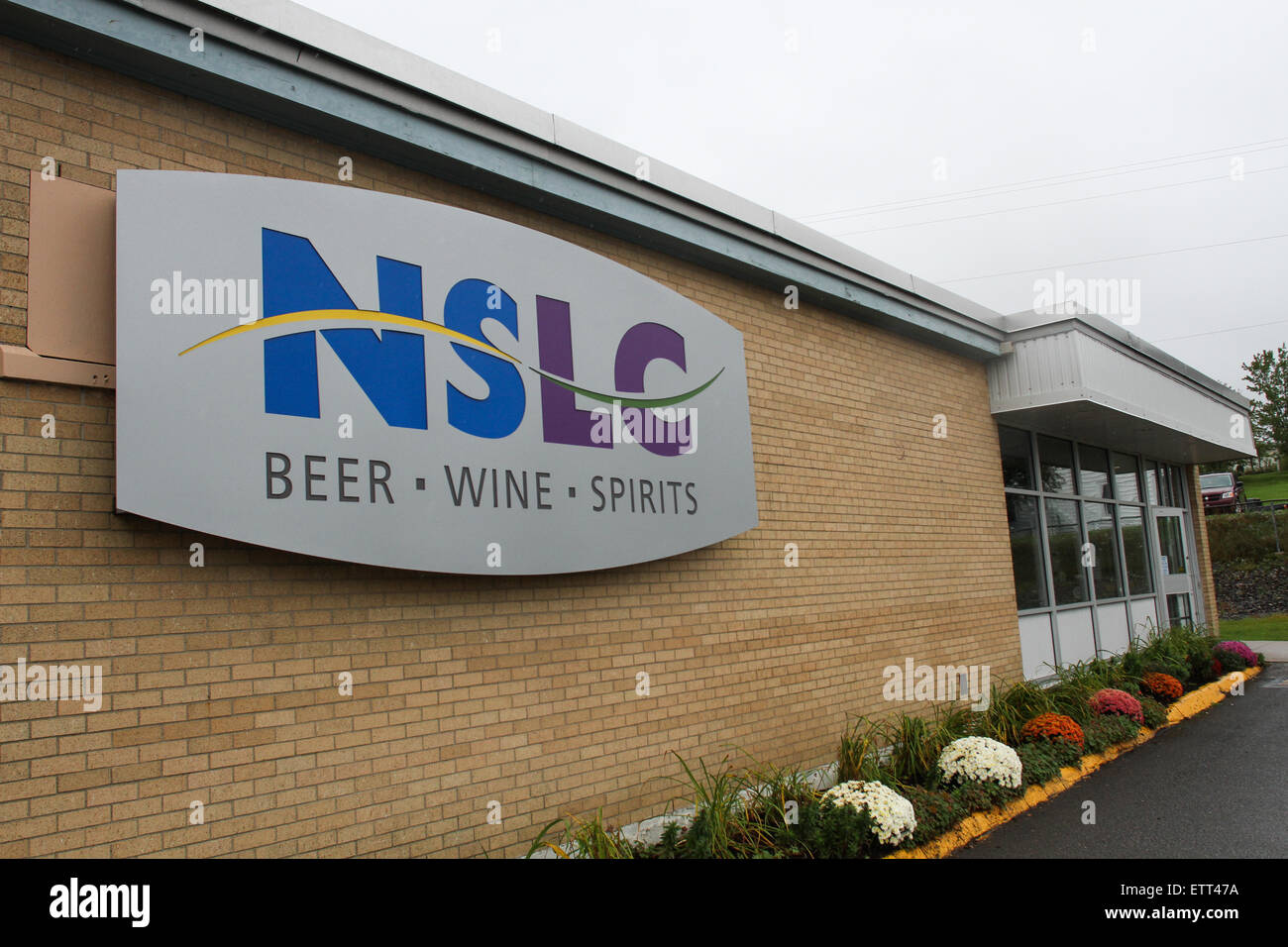 The NSLC in Baddeck, Nova Scotia Stock Photo - Alamy