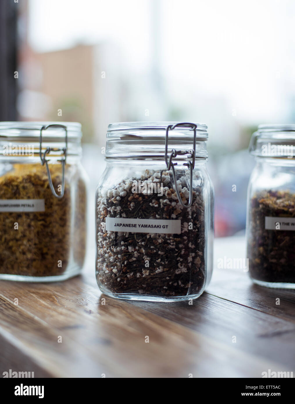Jars in window hi-res stock photography and images - Alamy