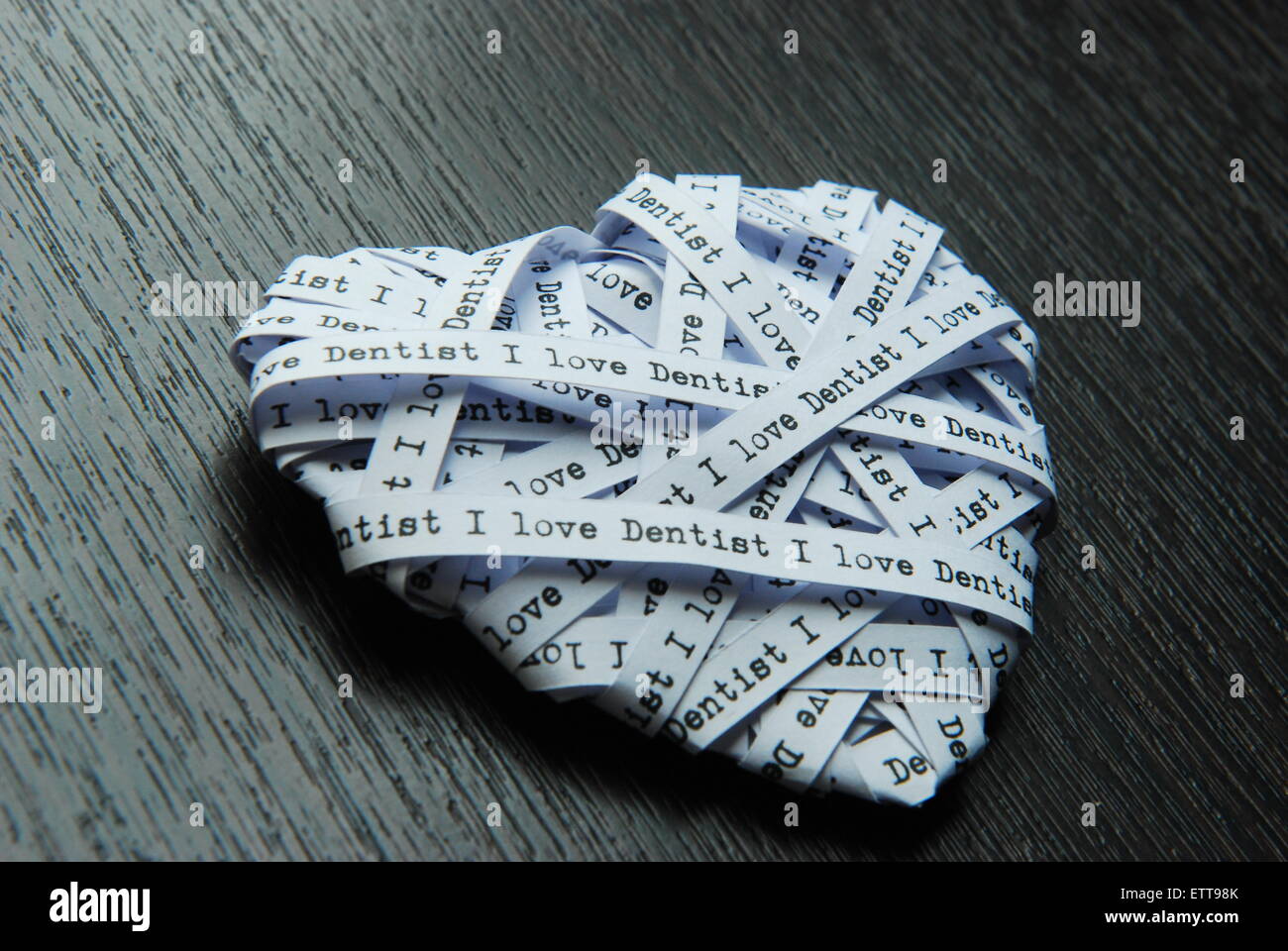 Paper heart shape hi-res stock photography and images - Alamy