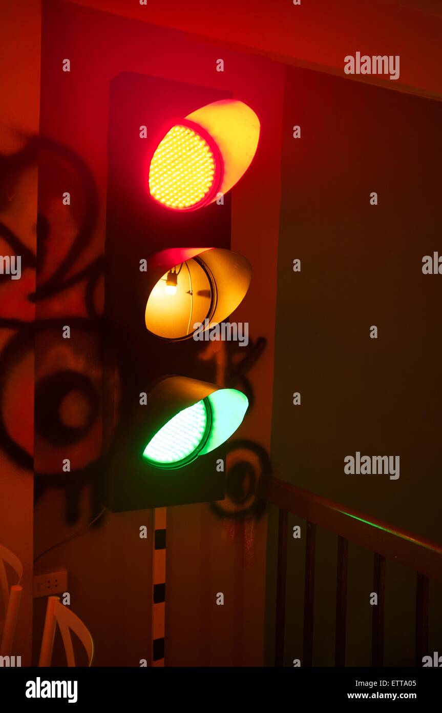 Traffic light red and green hi-res stock photography and images - Alamy