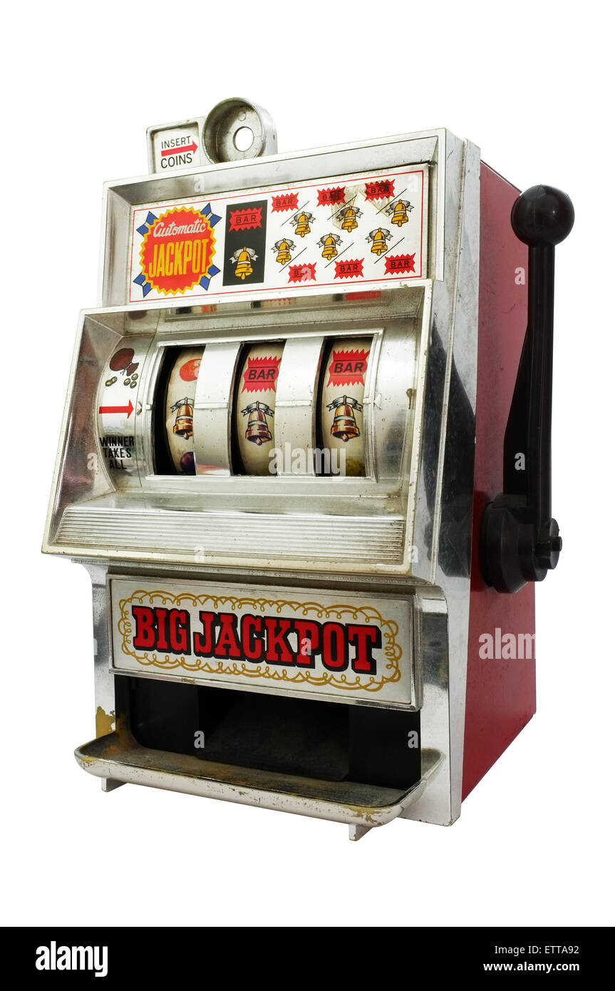 Slot machine win coin Cut Out Stock Images & Pictures - Alamy