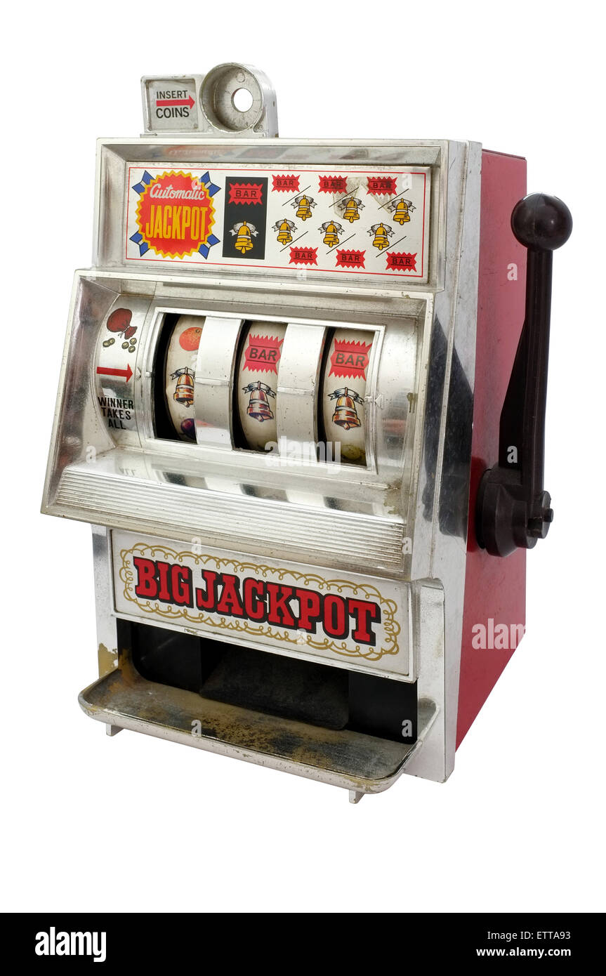 Slot machine win coin Cut Out Stock Images & Pictures - Alamy