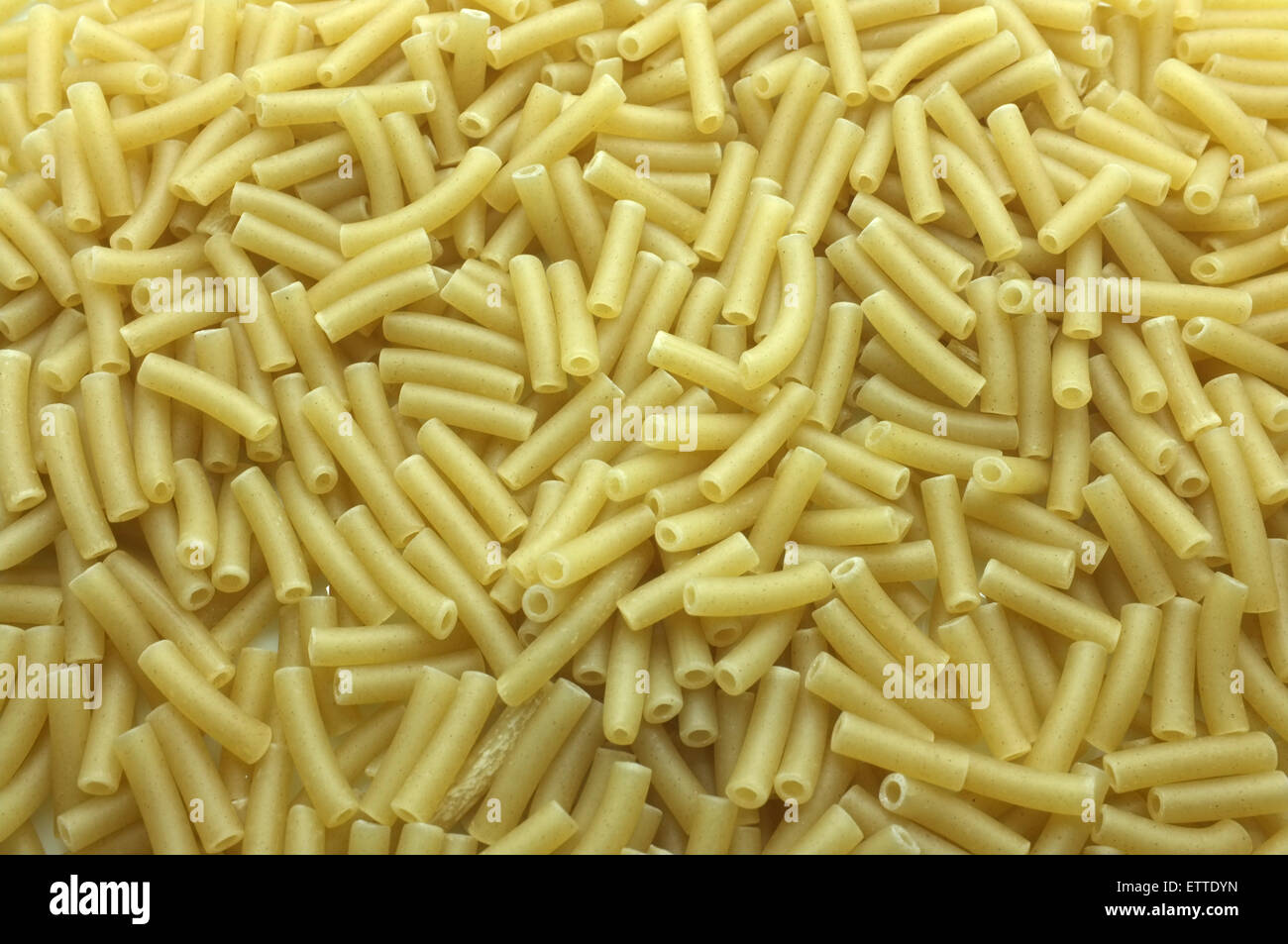 Dry Italian macaroni, pasta Stock Photo - Alamy