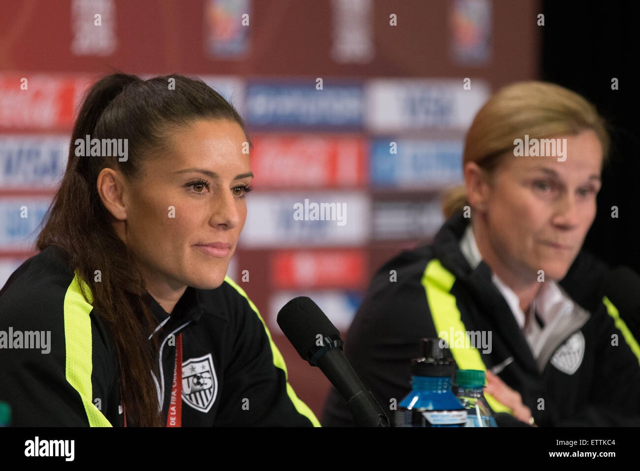Vancouver, Canada. 15th June, 2015. Ali KRIEGER of the USA at a press ...
