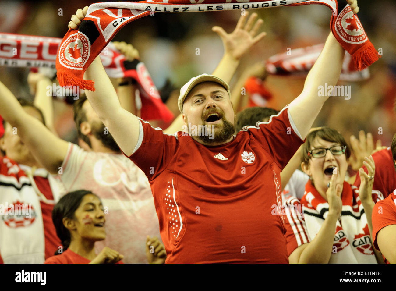 Canadian olympic fans hi-res stock photography and images - Alamy