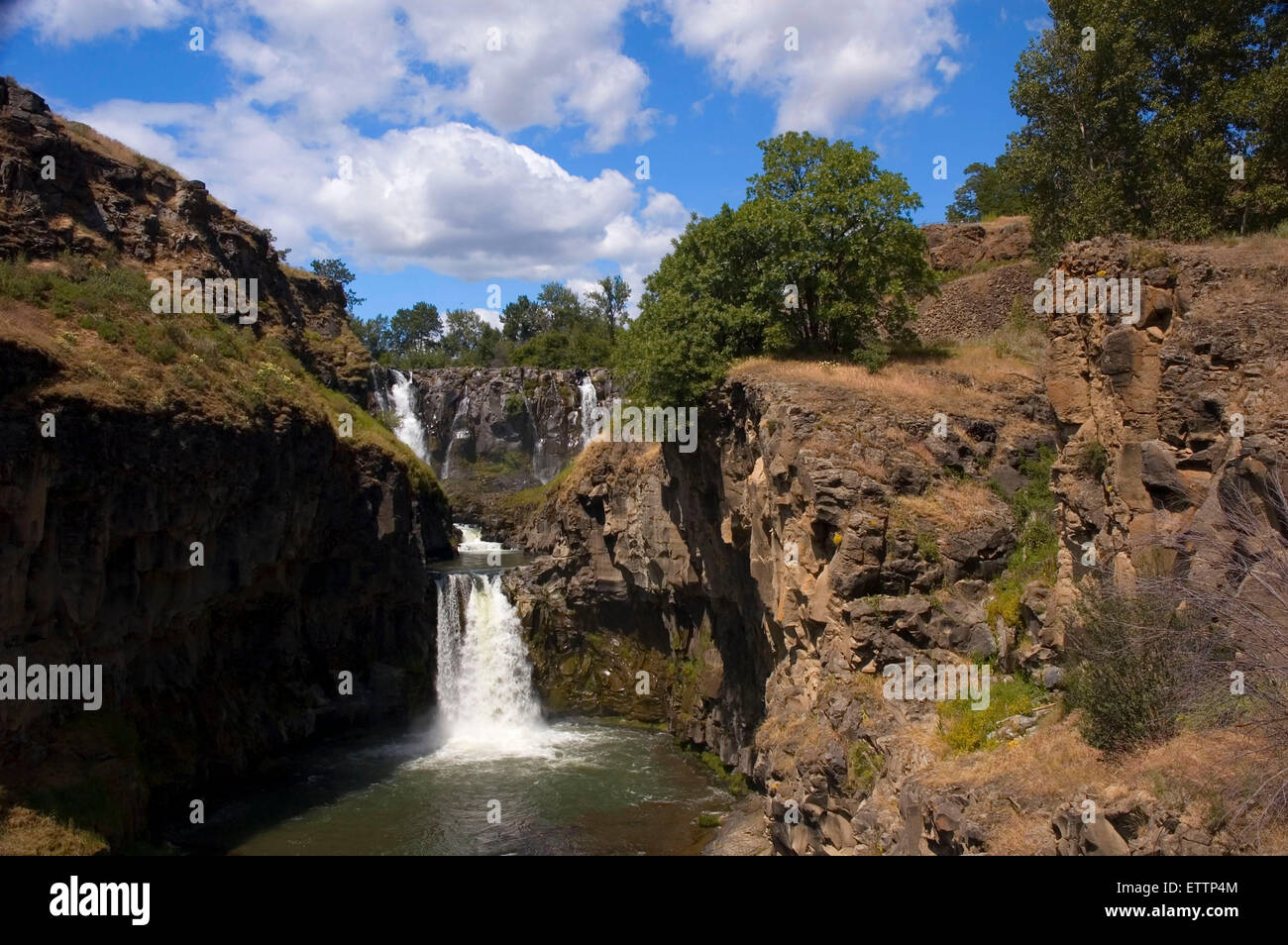 White River Falls, White Wild and Scenic River, White River Falls State ...